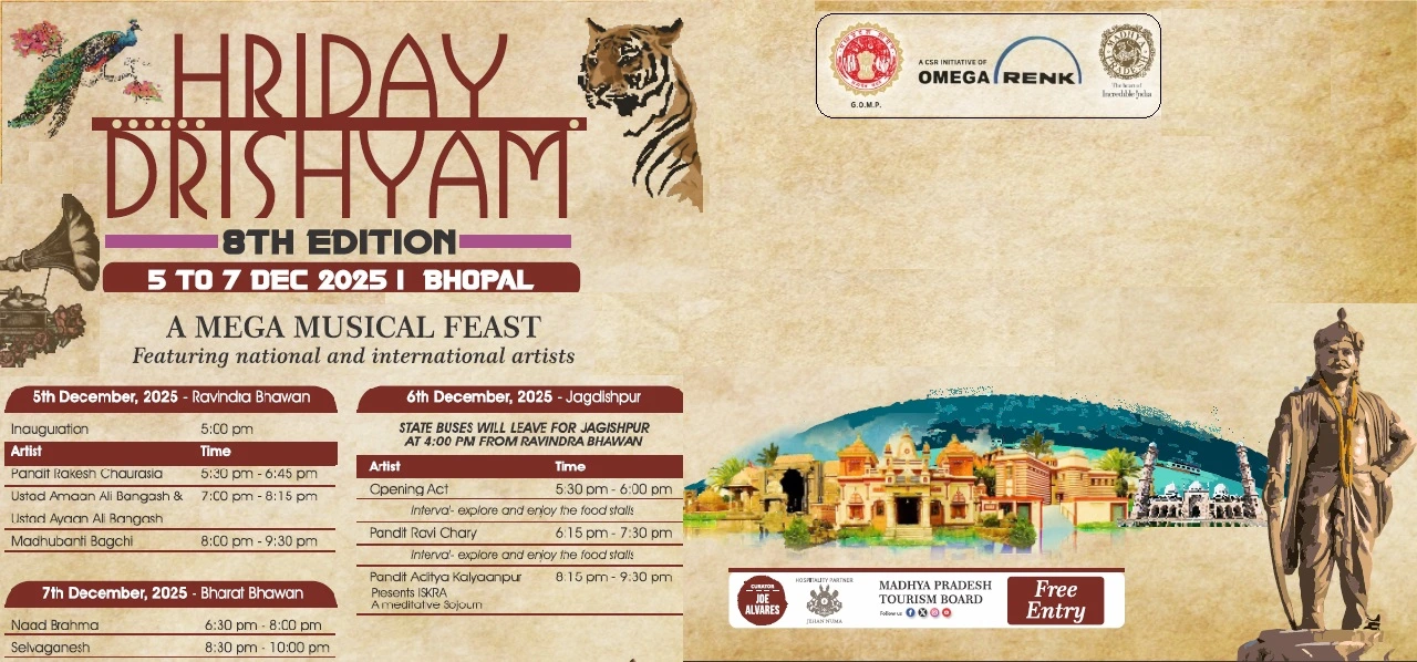 Hriday Drishyam 2025: Bhopal's 8th Edition Musical Extravaganza ...